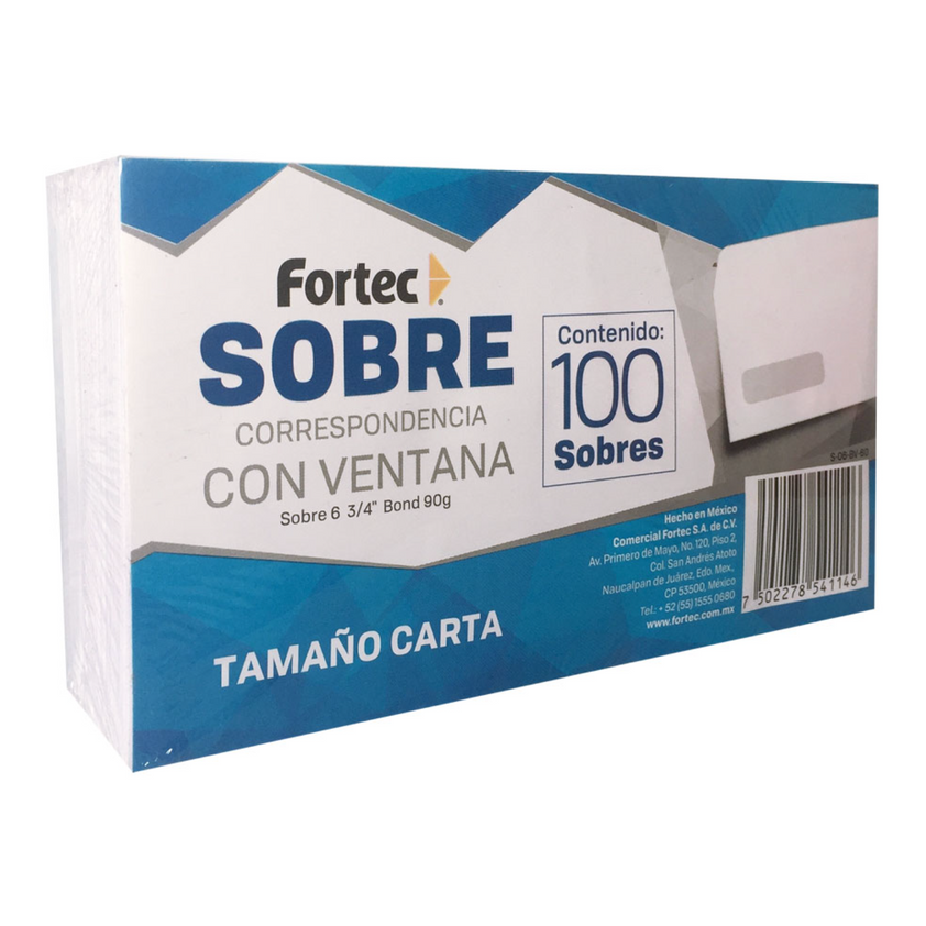 FORTEC SOBRE BLANCO TAMA | OFFICE CITY tu mejor opción