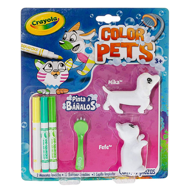 CRAYOLA COLOR PETS DOG AND CAT | OFFICE CITY tu mejor opción