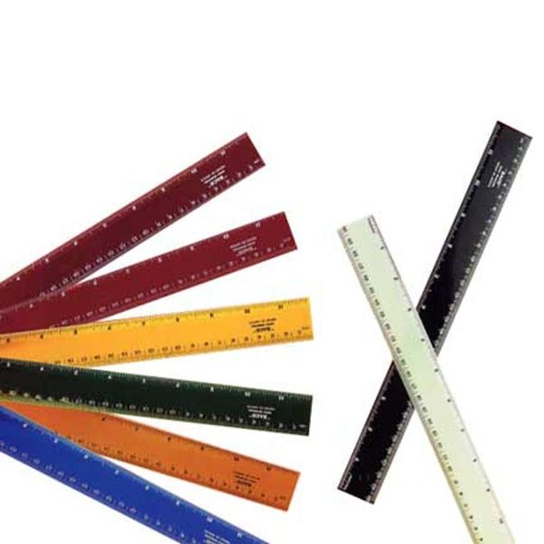 Regla Baco R-5030 Plástica 30cm Colores | OFFICE CITY tu mejor opción