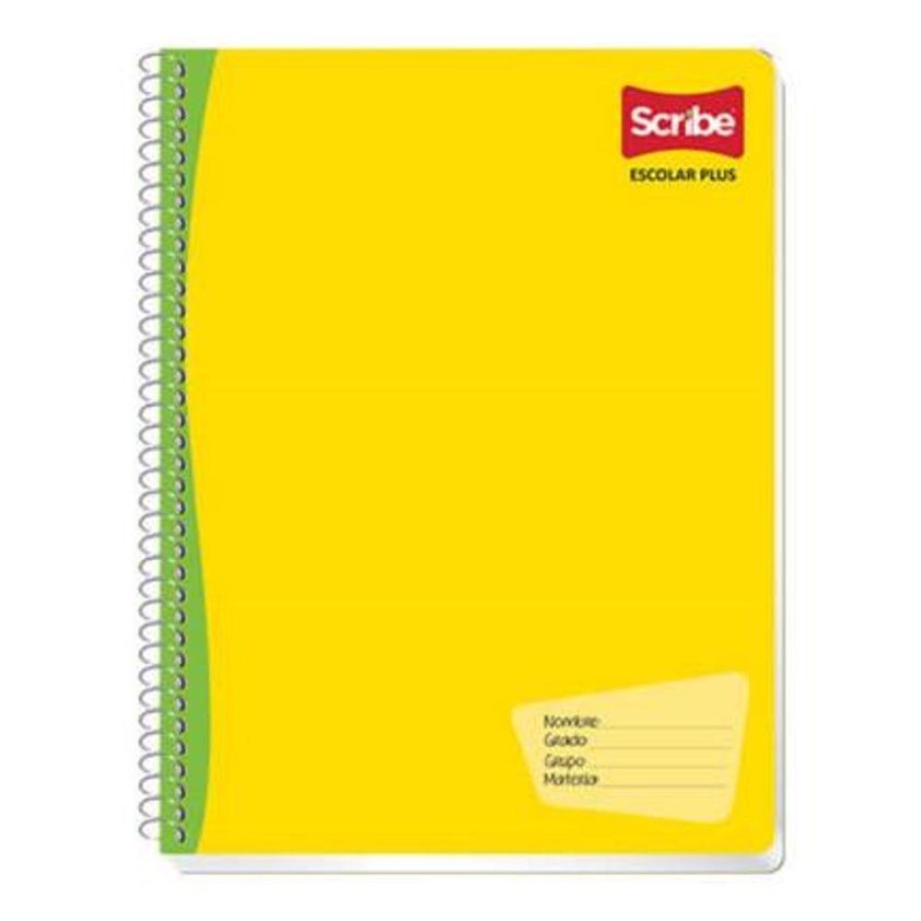 Cuaderno Scribe 7970 con Espiral Tipo Profesional Escolar Plus Pasta ...