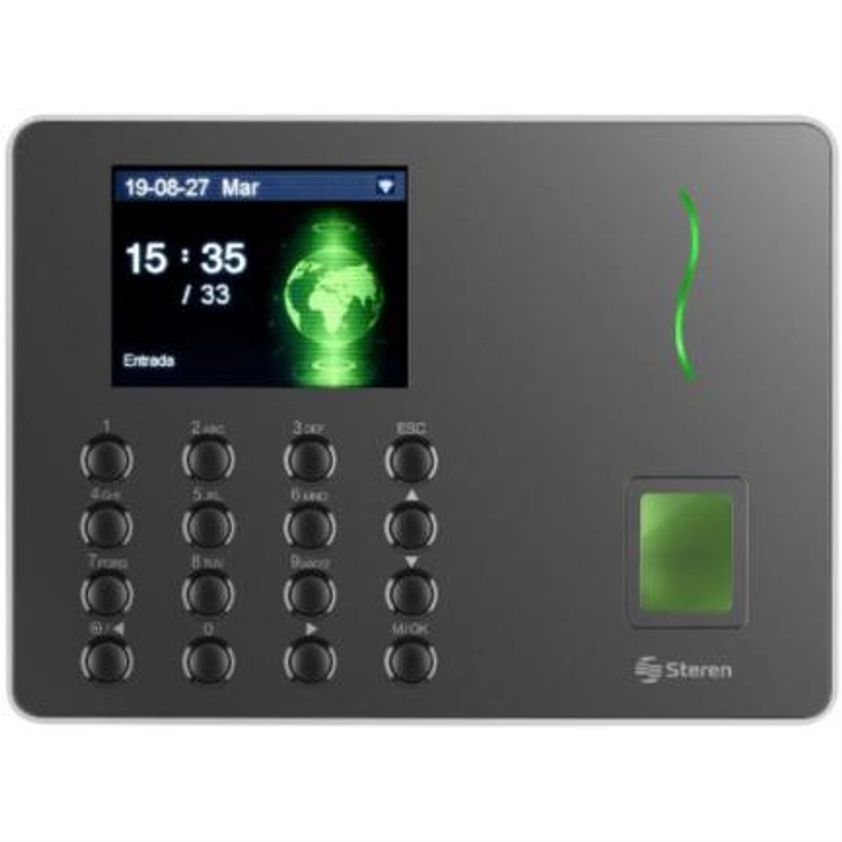 Reloj Checador Steren de Huella Digital con Wi-Fi | OFFICE CITY tu ...