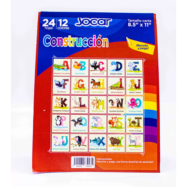 JOCAR BLOCK DE PAPEL CONSTRUCCION ECOLOGICO TAMA | OFFICE CITY tu mejor ...