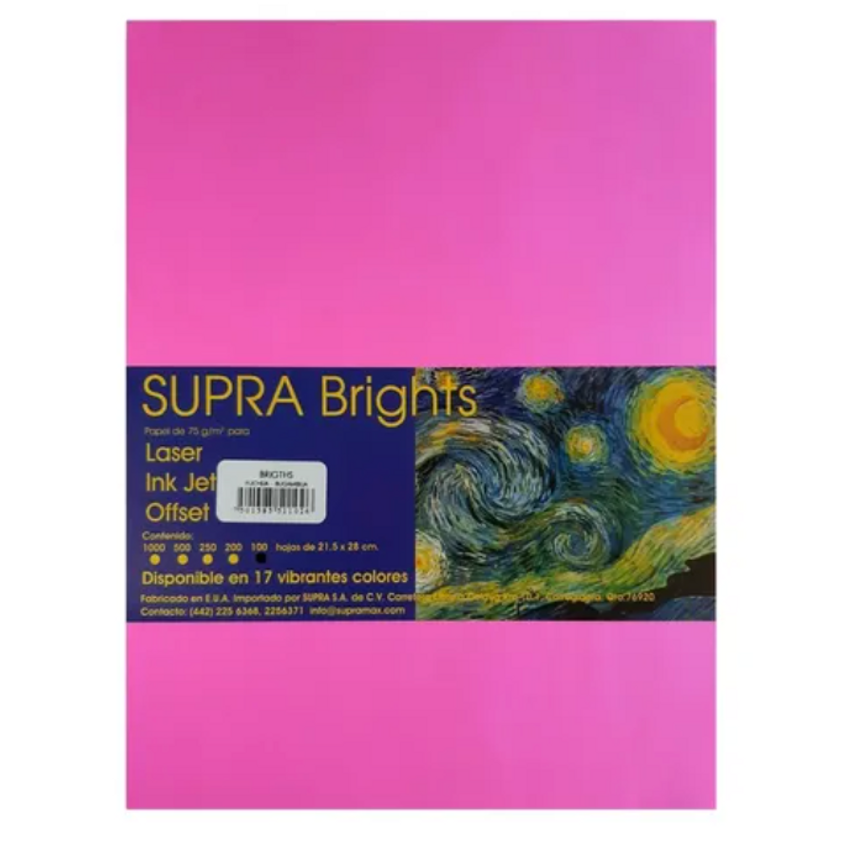 SUPRA BRIGHTS HOJA T/C 500 HOJAS VIOLET/VIOLETA | OFFICE CITY tu mejor ...